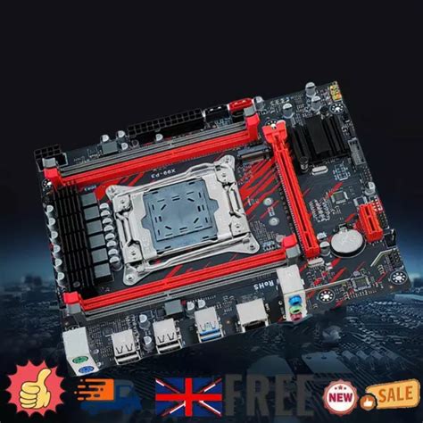 DDR3 ECC MOTHERBOARD Set 128GB RAM NVME SATA ATX PC Mainboard 1866MHz LAG2011 V3 51 71