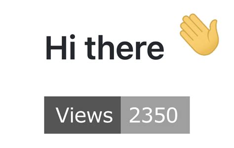 Github Hephaestnextjs View Counter A View Counter Created By React