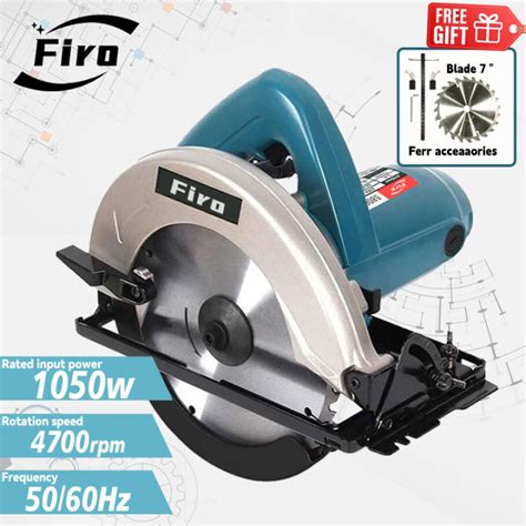 new firo electric circular saw 1050w woodworking table saw hand saw