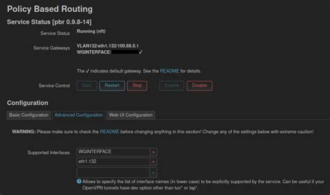 wan interface vlan id 132 is not showing up in luci app pbr r openwrt