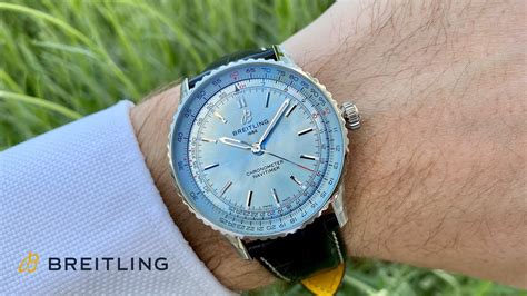 Breitling Navitimer Automatic 41 Ice Blue Youtube