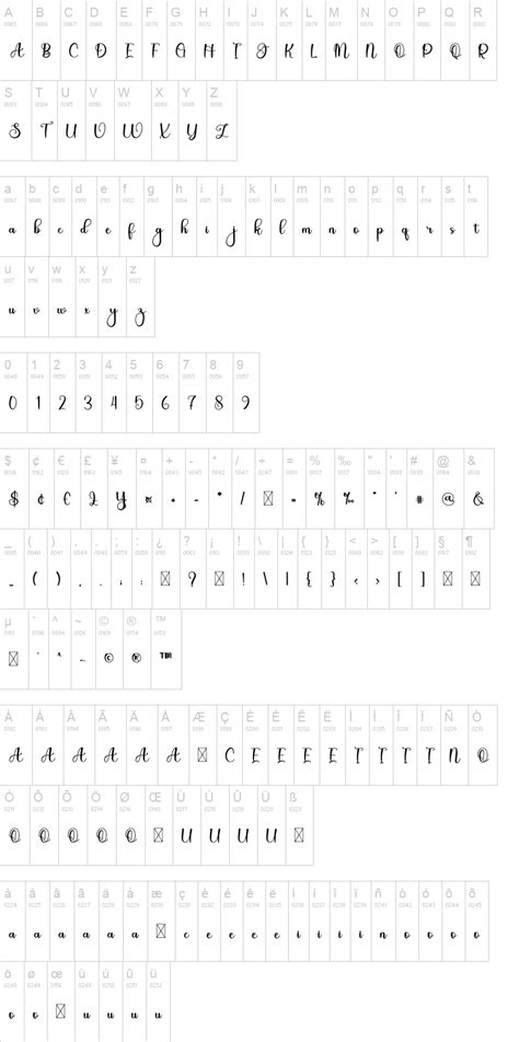 Straight Font