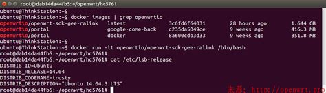 使用docker编译openwrt package openwrt开发者之家