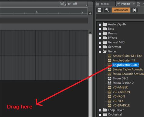 Adding Instruments Instruments And Effects Cakewalk Discuss The