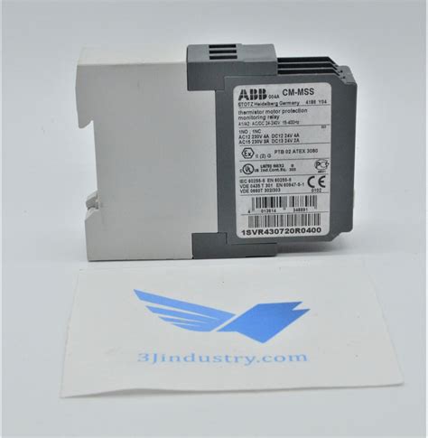 1SVR430720R0400 - CM-MSS - ABB 1SVR THERMISTOR RELAY – 3JIndustry