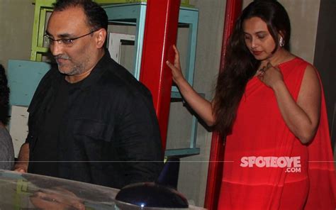 Captured Aditya Chopra Rani Mukerji Go Befikre On Bandra Streets