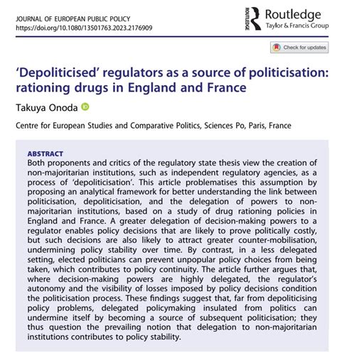 Takuya Onoda On Twitter Weve Heard That The Rise Of Unelected Bodies