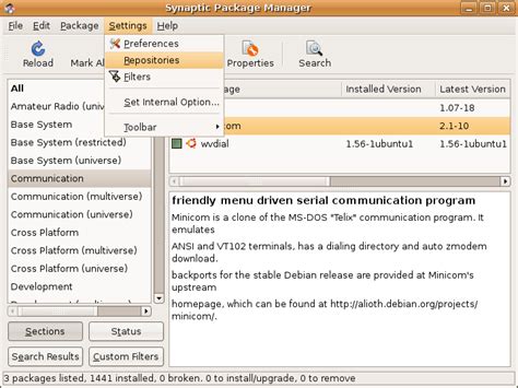 Synaptic Package Manager Guide For Ubuntu Users Ubuntu Geek