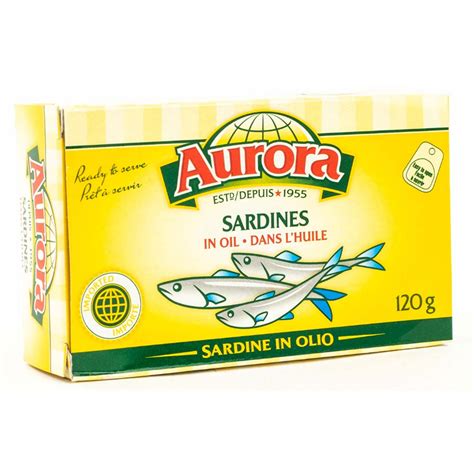 Aurora Sardines Oil 120g Cataldi Fresh Market Inc