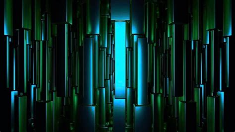 Premium Photo Moving Rows Of D Lines In Space Design Corridor With