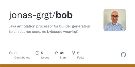 Kevin Tan Ha On Linkedin Github Jonas Grgtbob Java Annotation Processor For Builder