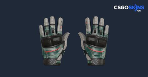 Moto Gloves Spearmint CSGOSKINS GG