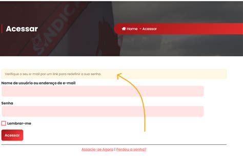 Tutorial De Redefinição De Senha Gráficos Mg