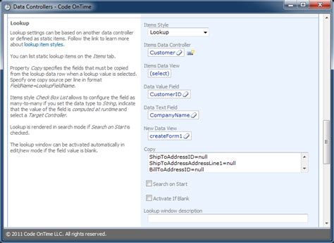 Code On Time Data Lookup Dependent Lookups With Cross Reference
