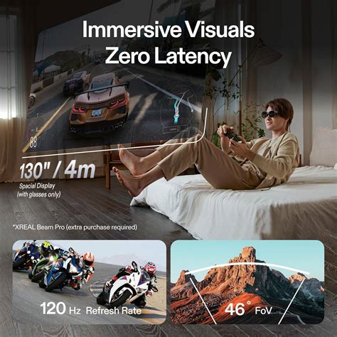 Xreal Air 2 Pro Ar Sunglasses 46° Fov Display 055 Micro Oled Panel 49 Pixel Per Degree Up