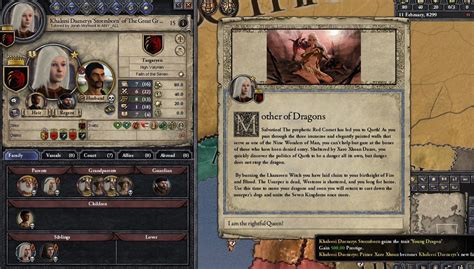 Crusader Kings 2s Game Of Thrones Mod To Welcome The Mother Of Dragons