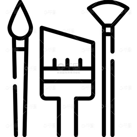 画笔网页ui 画笔 模板免费下载 Svg格式 512像素 编号47383388 千图网