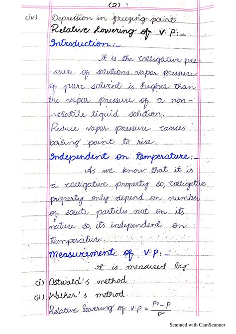 Solution Colligative Properties Of Solution Elevation In Boiling Point Depression In