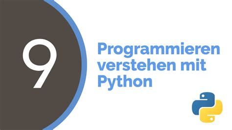 Programmieren Verstehen Mit Python Listen YouTube