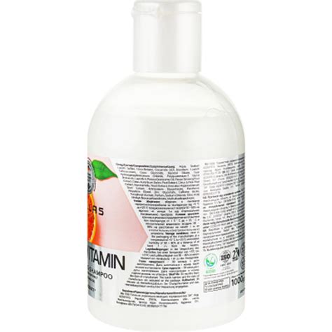 Шампунь Dalas Multivitamin Мультивитаминный энергетический с экстрактом ...