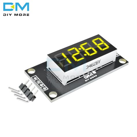 TM Digit LED Display Module Segments Display Digital Tube With Clock And Decimal