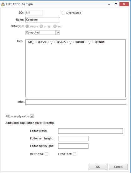 using a computed attribute to combine multiple attribute values