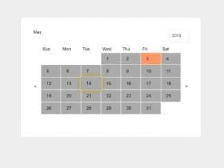 JQuery CSS Simple Calendar Widget To Add Events CodeHim