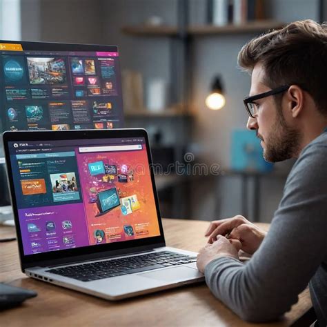 Panorama Shot Of Front End Developer Team Brainstorming Ui And Ux