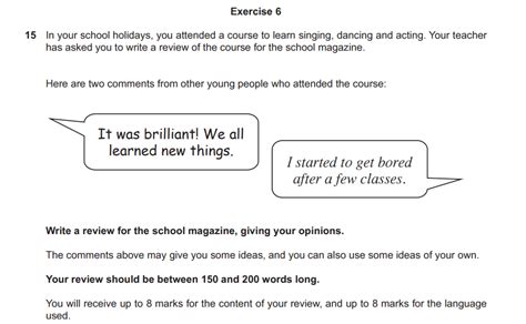 Need Help On Review Writing R Igcse