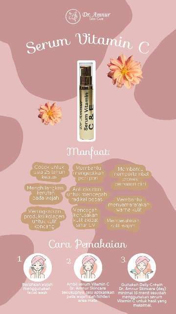 Serum Vit C By Dr Amnur Lazada Indonesia