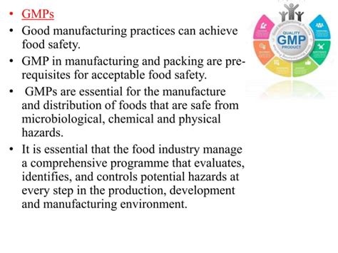 Food Safety Programmes Gmp Ghp Iso Series By Dr Shweta Gupta Pptx Agriculture Industries