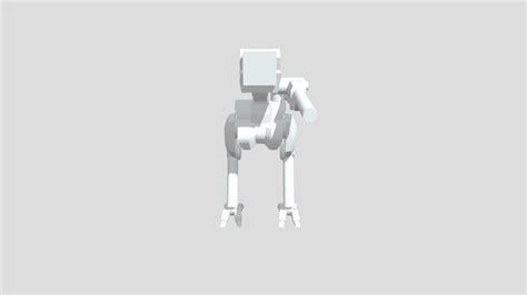 Industrial Robot 3d Model By Craigenstine B6f1847 Sketchfab