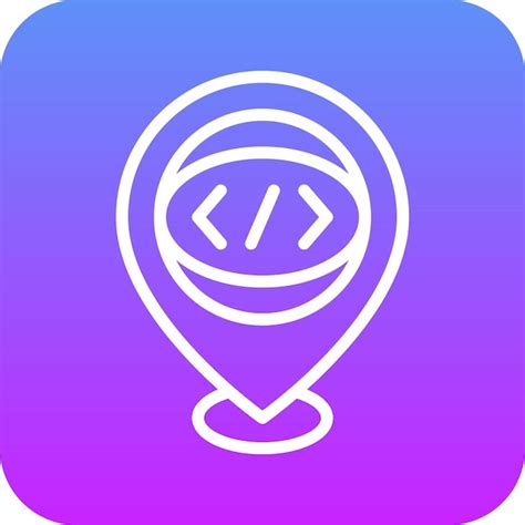Premium Vector Gps Vector Icon Illustration Of Coding And Development