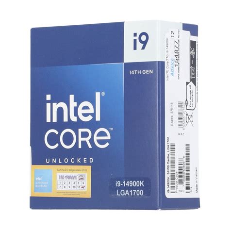 Cpu Intel Core I9 14900k Lga 1700