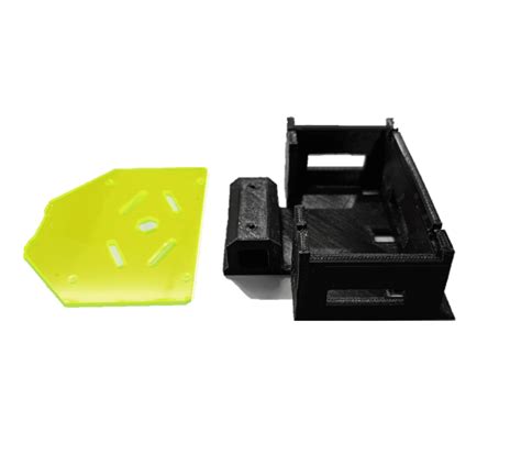 chasis mini sumo impreso en 3d con tapa megatronica
