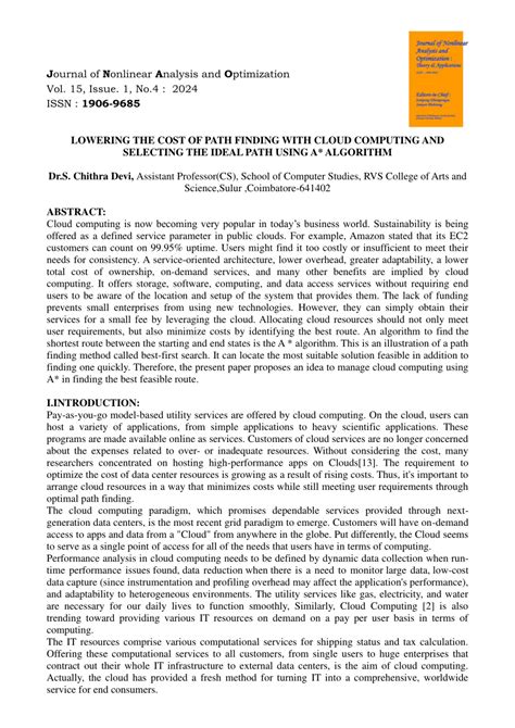 pdf lowering the cost of path finding with cloud computing and