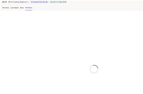 Very Slow Job Partitions Page In Dagit Ui For Jobs With A High Number