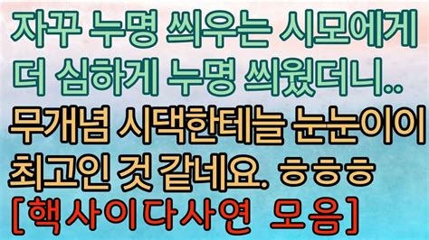 핵사이다사연 누명 씌우는 시모에게 누명 씌웠더니 사이다사연 사이다썰 미즈넷사연 응징사연 반전사연 참교육사연 라디오사연 핵사이다사연 레전드사연 Youtube