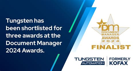 Tungstenautomation Totalagility Controlsuite Dmawards Tungsten Automation