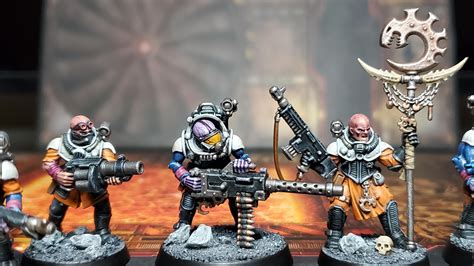 Some Genestealer Cult Rusted Claw Neophytes I Just Finished For A