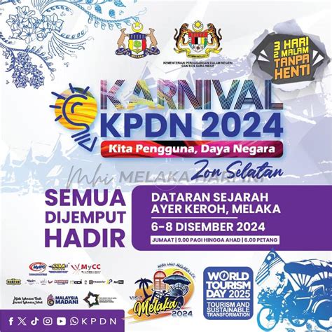 Karnival Kpdn Zon Selatan Tawar Jualan 24 Jam Selama Tiga Hari