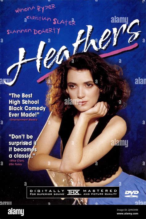 Winona Ryder Poster Heathers Stock Photo Alamy