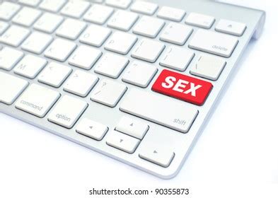 White Keyboard Sex Button Stock Illustration 90355873 Shutterstock