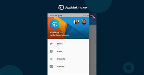 flutter drawer tutorial with 5 examples