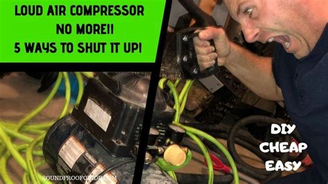 Methods To Reduce Air Compressor Noise For A Quieter Workspace Compressor Lab