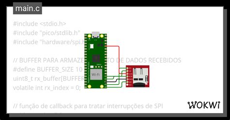 Comunicação Spi Wokwi Esp32 Stm32 Arduino Simulator
