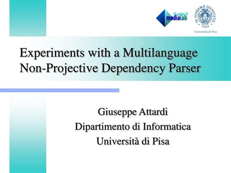 Ppt Experiments With A Multilanguage Non Projective Dependency Parser Powerpoint Presentation