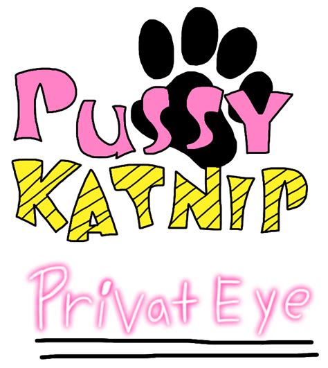 Pussy Katnip Private Eye Logo Colored By Nakuuro On Deviantart