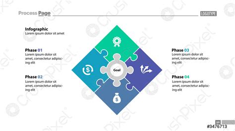 Four Elements Slide Template Stock Vector 3476713 Crushpixel