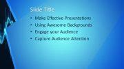 Free Digital Waveform PowerPoint Template Presentation Slides